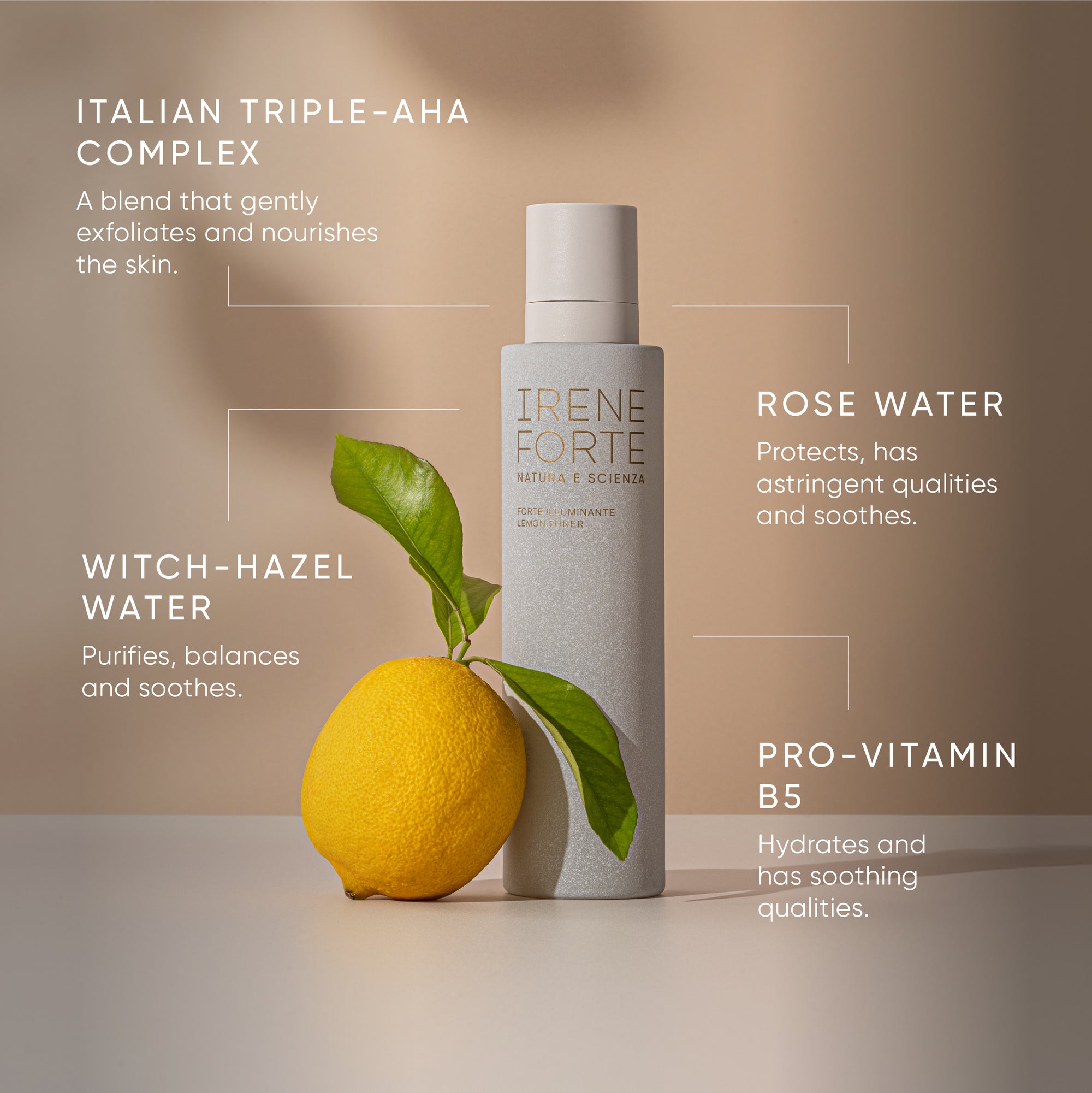 Lemon Toner | Irene Forte Luxury Skincare – Irene Forte Skincare